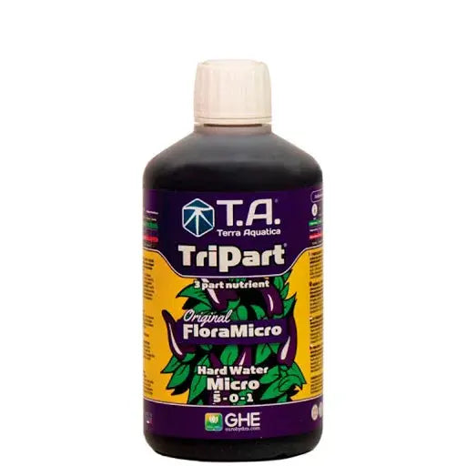 TriPart® Flora Micro hydroponic Nutrient ( Hard water ) – Biohydro